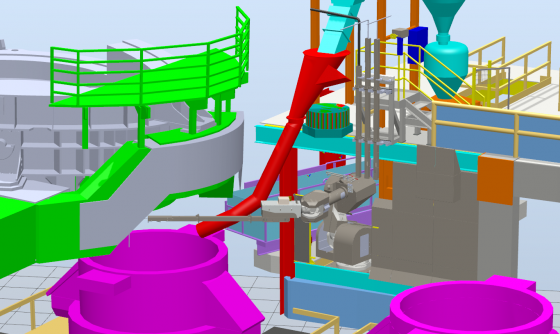 Automatic robot for EBT opening and cleaning on EAF | PolyEBT | | BM ...